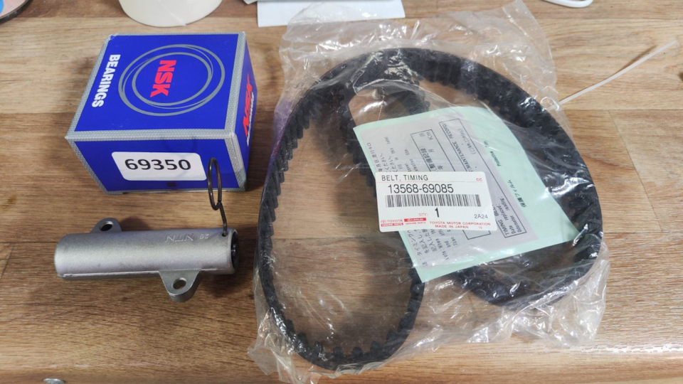 Замена ремня ГРМ. — Toyota Hilux Surf (3G), 3 л, 1996 года | расходники ...