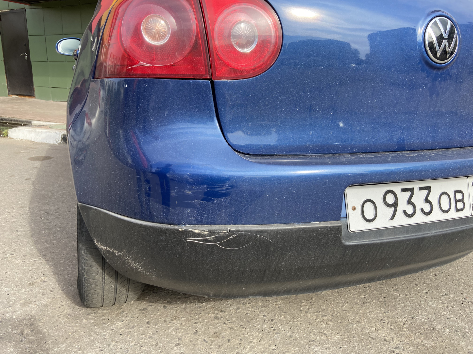 Репортаж с места событий: первое ДТП (без участия меня) — Volkswagen ...