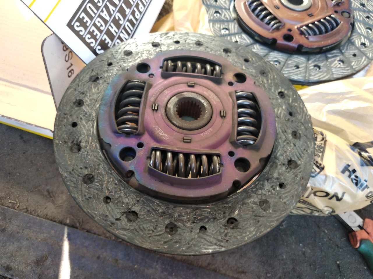 Замена сцепления, колодок, ступечного. — Mitsubishi Lancer X, 2 л, 2008 ...