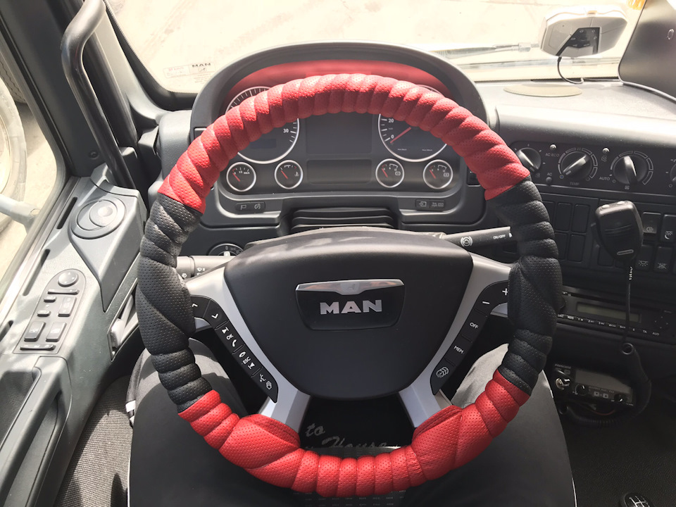 #6. Оплётка руля — MAN TGM 18 250, 6,8 л, 2013 года | стайлинг | DRIVE2