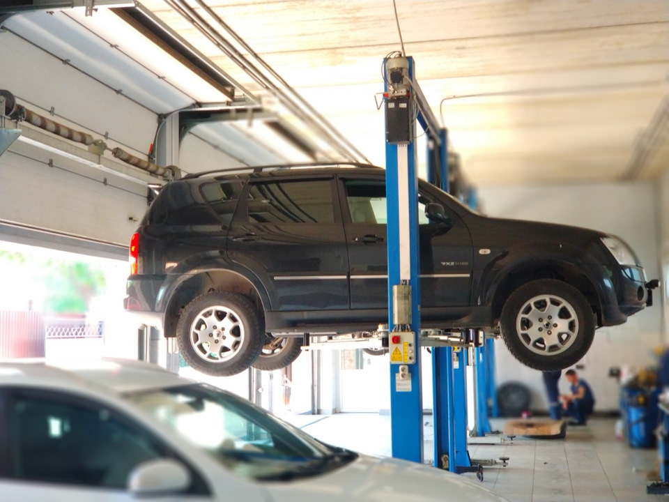 Передний кардан Rexton замена — SsangYong Rexton (2G), 2,7 л, 2008 года ...