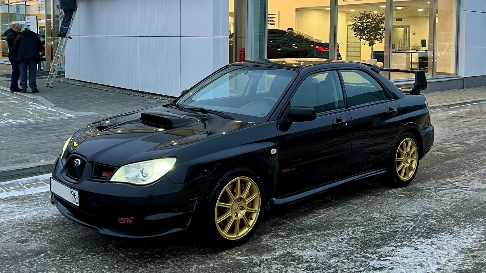 Subaru Impreza WRX STI (GD) 2.5 бензиновый 2006 | Ob. Black Pearl на DRIVE2