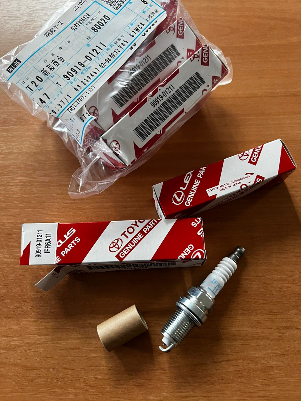 9091901211 Свеча зажигания TOYOTA LEXUS | Запчасти на DRIVE2