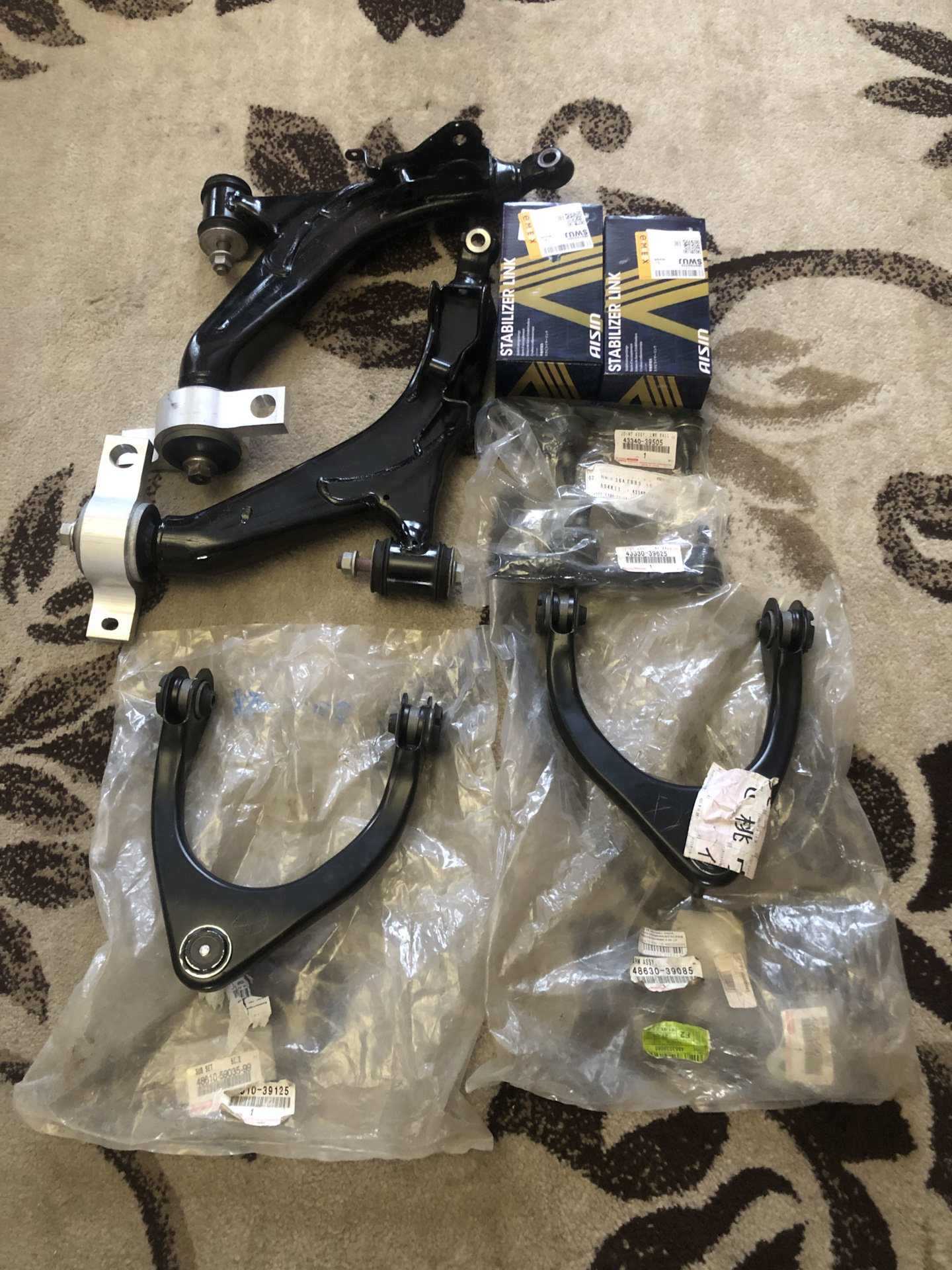 Ребилд передней подвески — Lexus GS (S190), 3 л, 2006 года | расходники ...