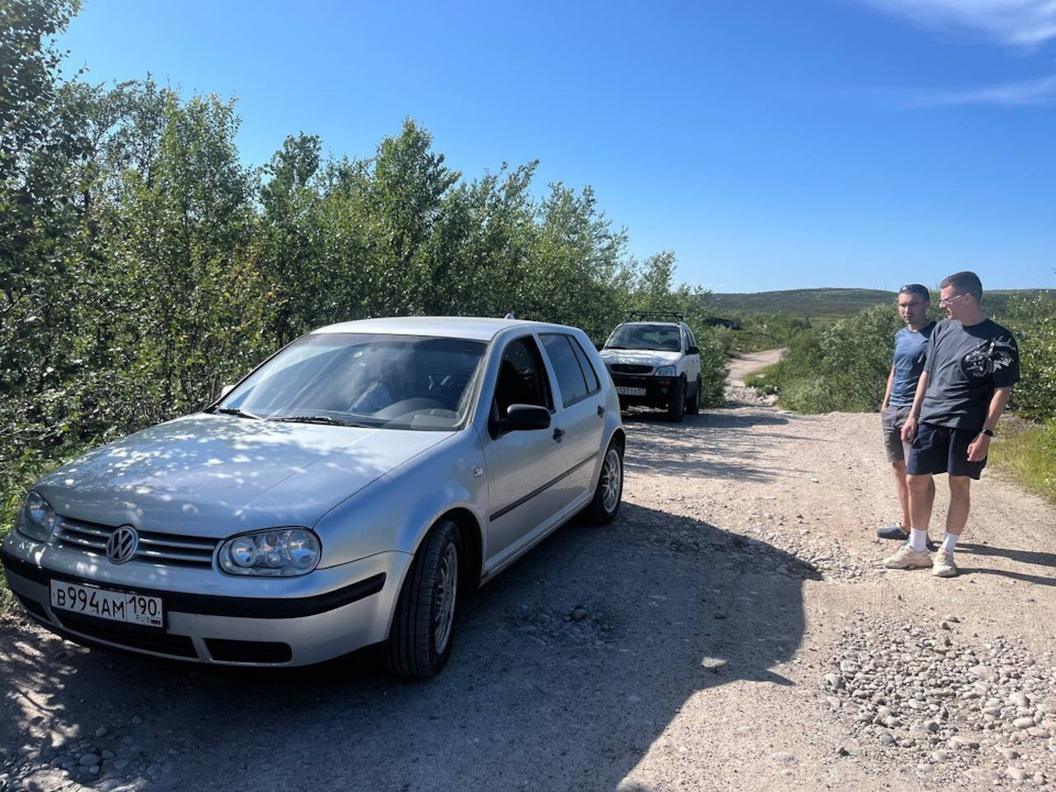 Поездка в Дальние Зеленцы на гольфе — Volkswagen Golf Mk4, 1,6 л, 2002 ...