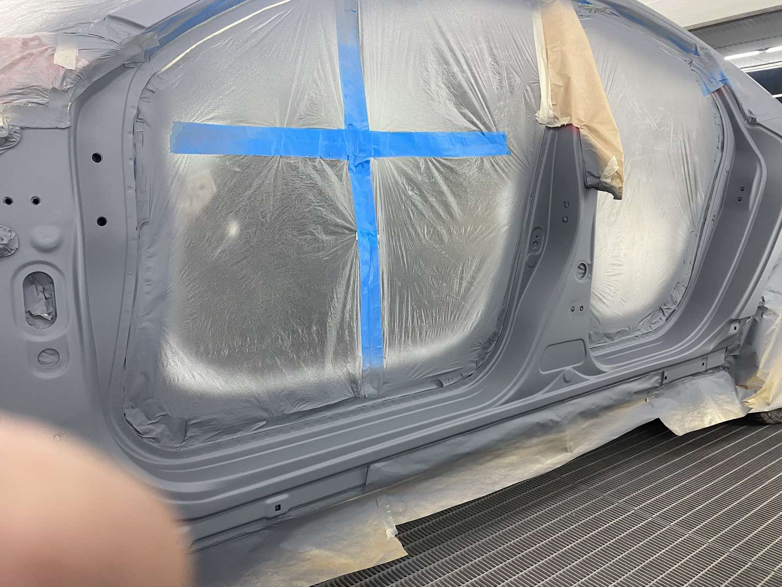 РЕМОНТ. второй этап — рихтовочные работы/нанесение грунта — Honda Civic 4D (10G), 2 л, 2019 года ...