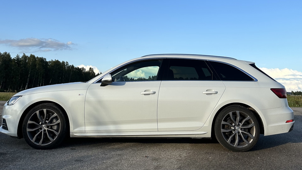 Audi A4 Avant (B9) 3.0 дизельный 2016 | White Snow 3.0TDI на DRIVE2