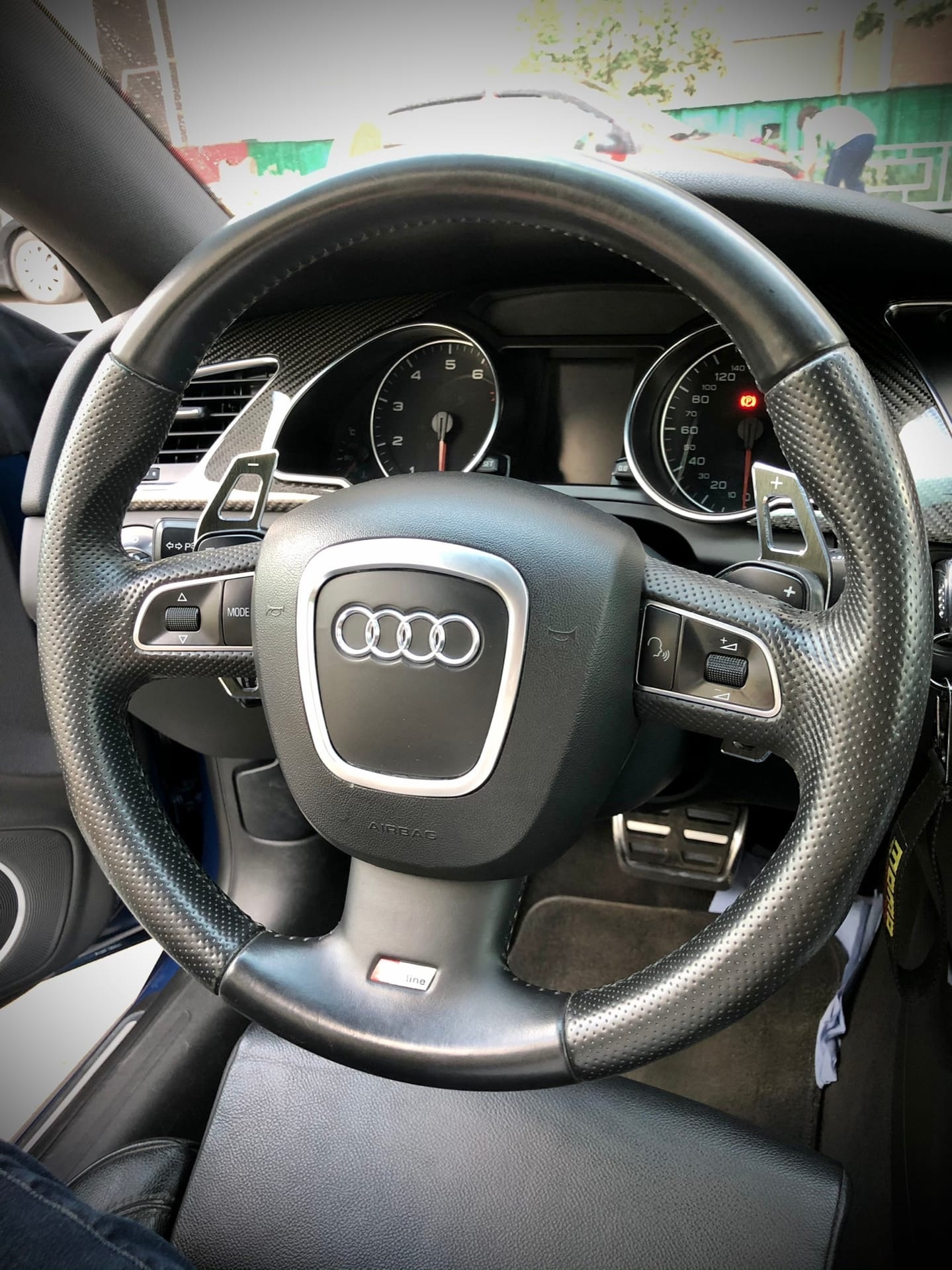 Руль от AUDI A5 b9 в AUDI A5 b8 — Audi A5 Sportback (1G), 2 л, 2011 ...