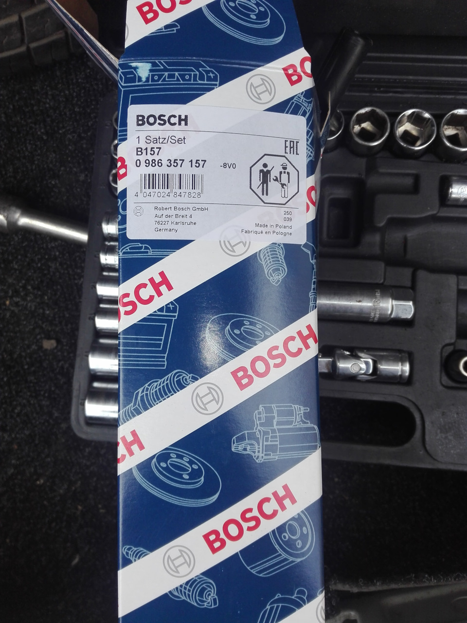 0986357157 Комплект высоковольтных проводов BOSCH | Запчасти на DRIVE2