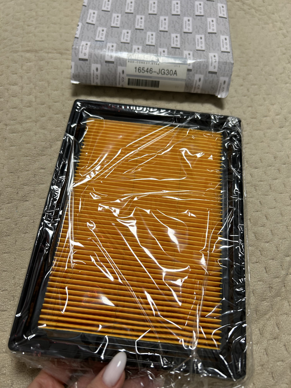 16546JG30A Воздушный фильтр OEM NISSAN INFINITI | Запчасти на DRIVE2