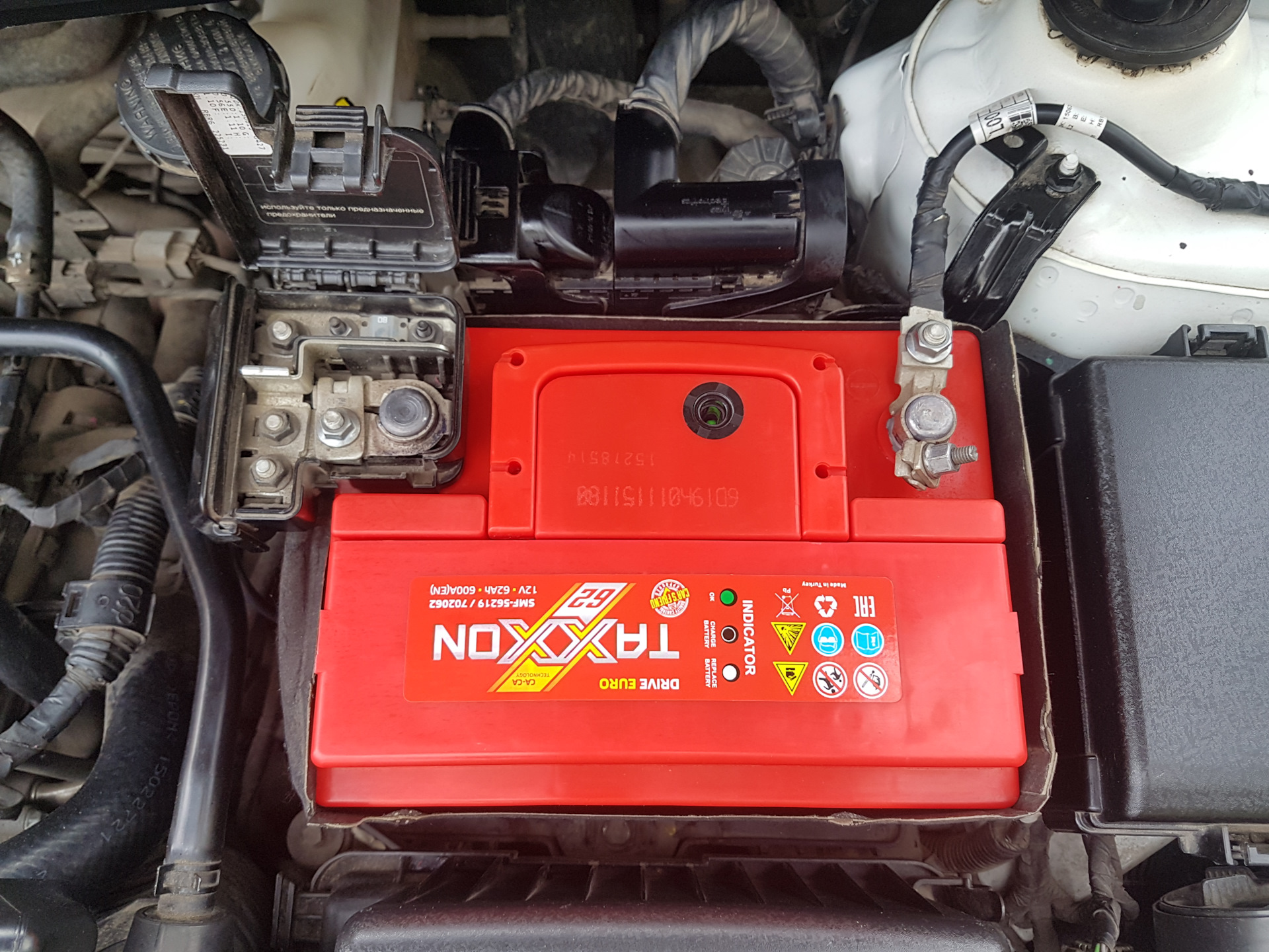 Зима близко…нужен новый аккумулятор — TAXXON DRIVE EURO 600А 62ah R+ ...