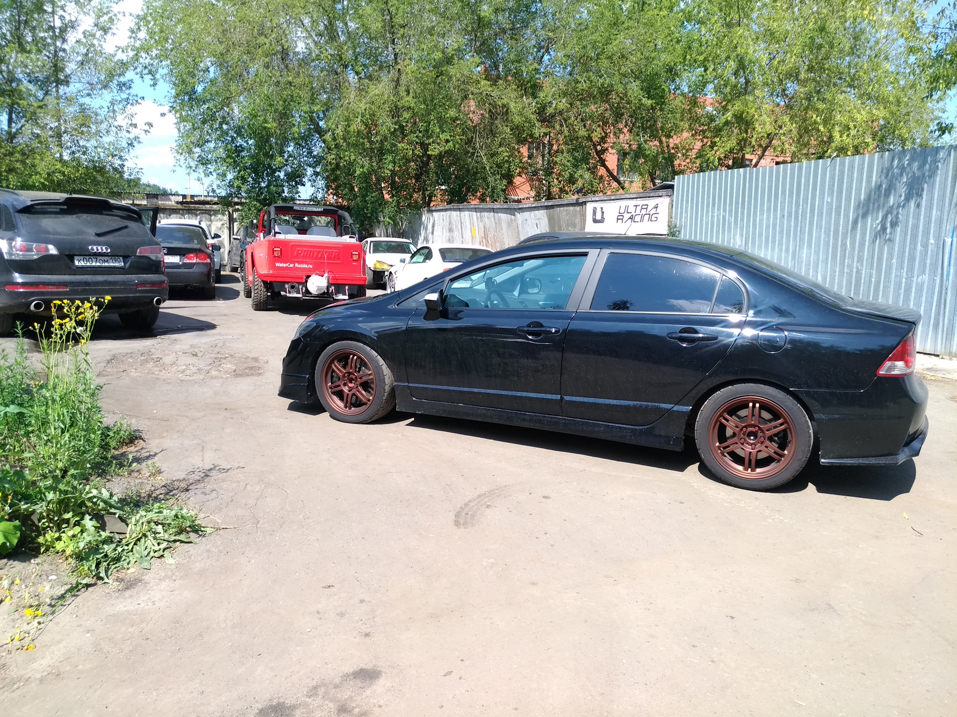 Mfactory — Honda Civic 4D (8G), 1,8 л, 2008 года | тюнинг | DRIVE2