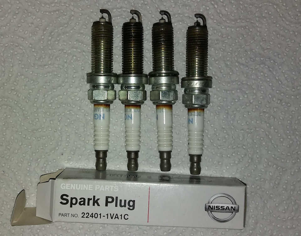 Замена свечей на ТО-2. — Nissan Qashqai (2G), 2 л, 2016 года | плановое ТО | DRIVE2