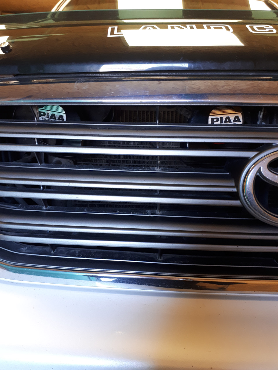 Заменил звуковые сигналы, ремонт гтц. — Toyota Land Cruiser 100, 4,7 л ...