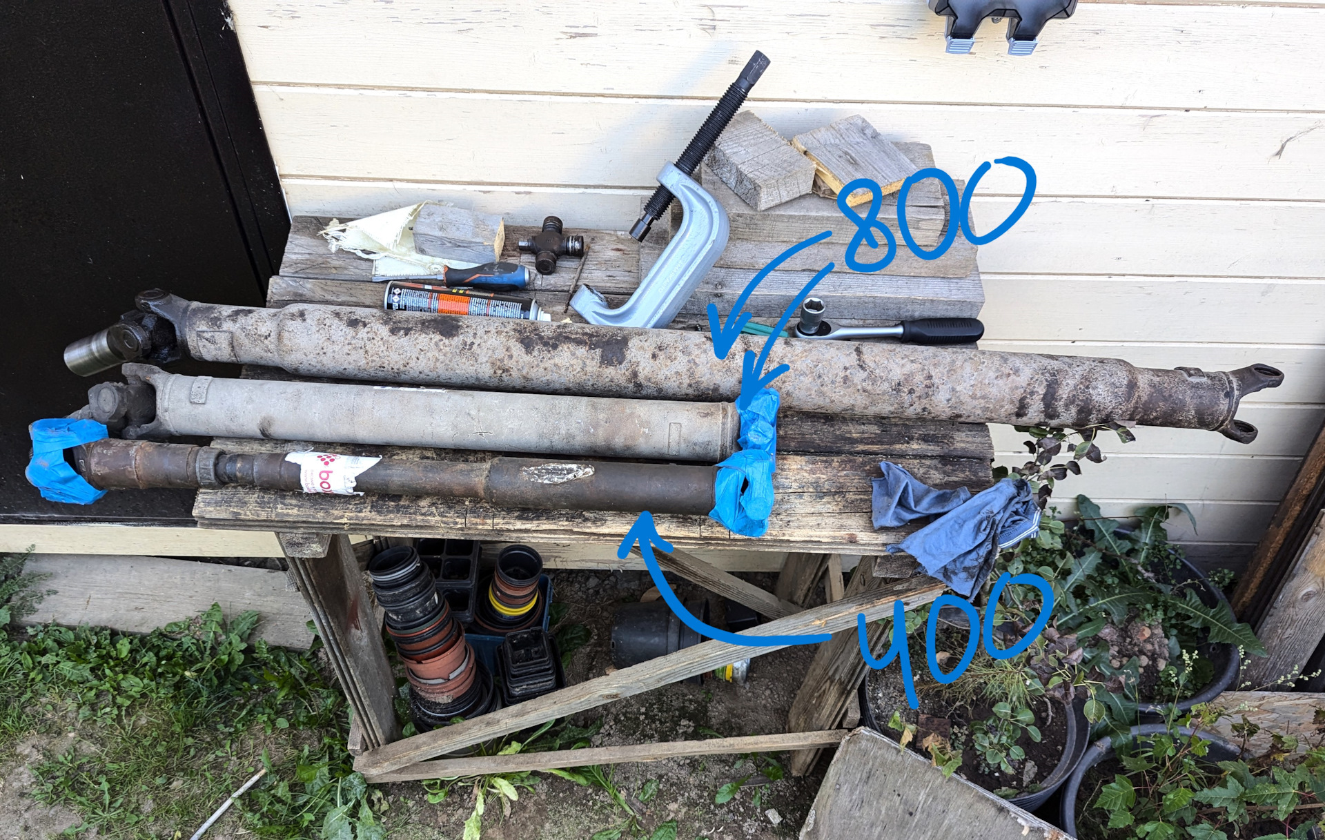 Карданы GMT платформы и замена крестовин — Chevrolet Suburban (10G), 5 ...