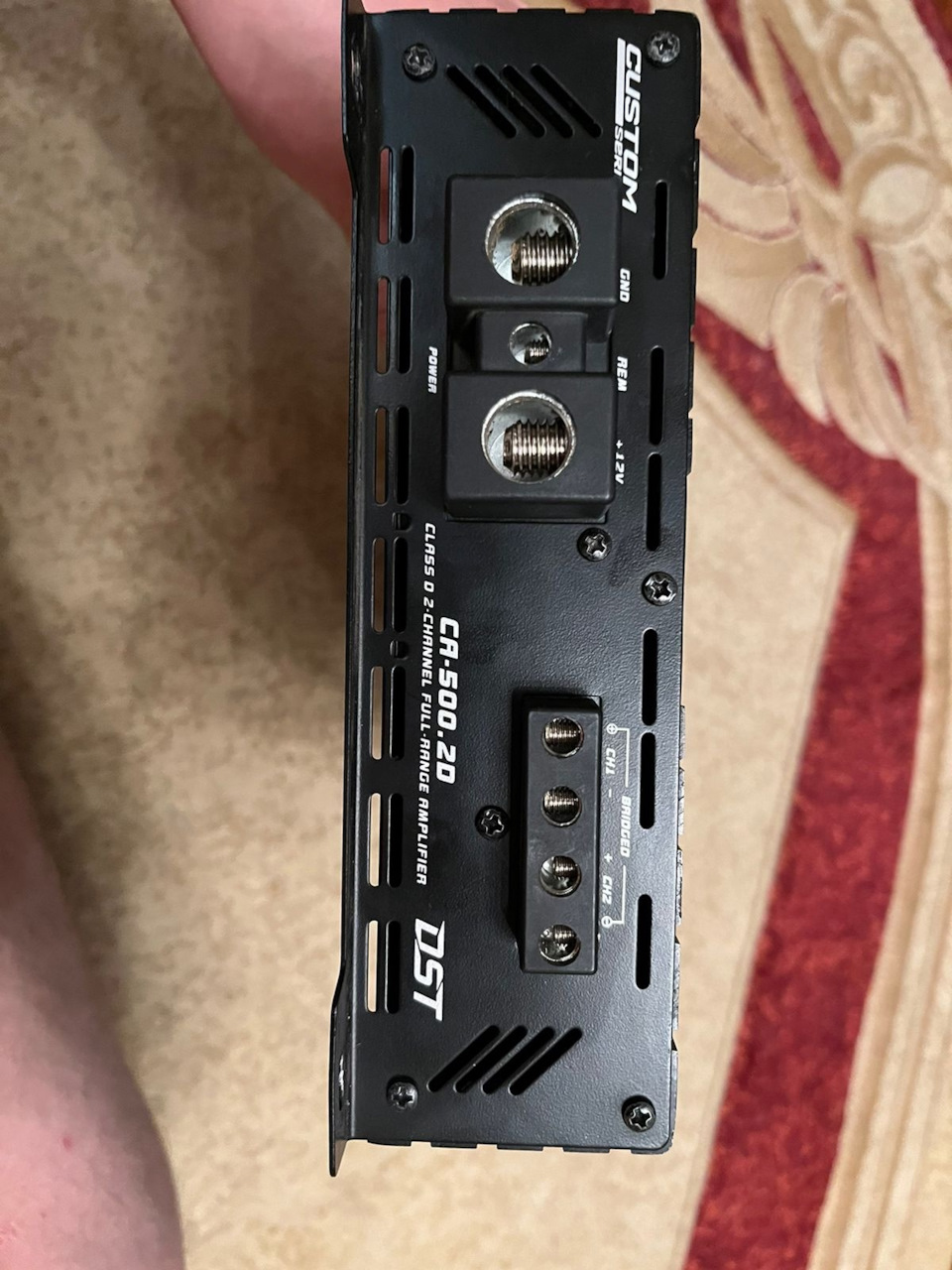 Ремонт усилителя Dynamic State CUSTOM CA-500.2D — Audi 100 (C4), 2 л ...