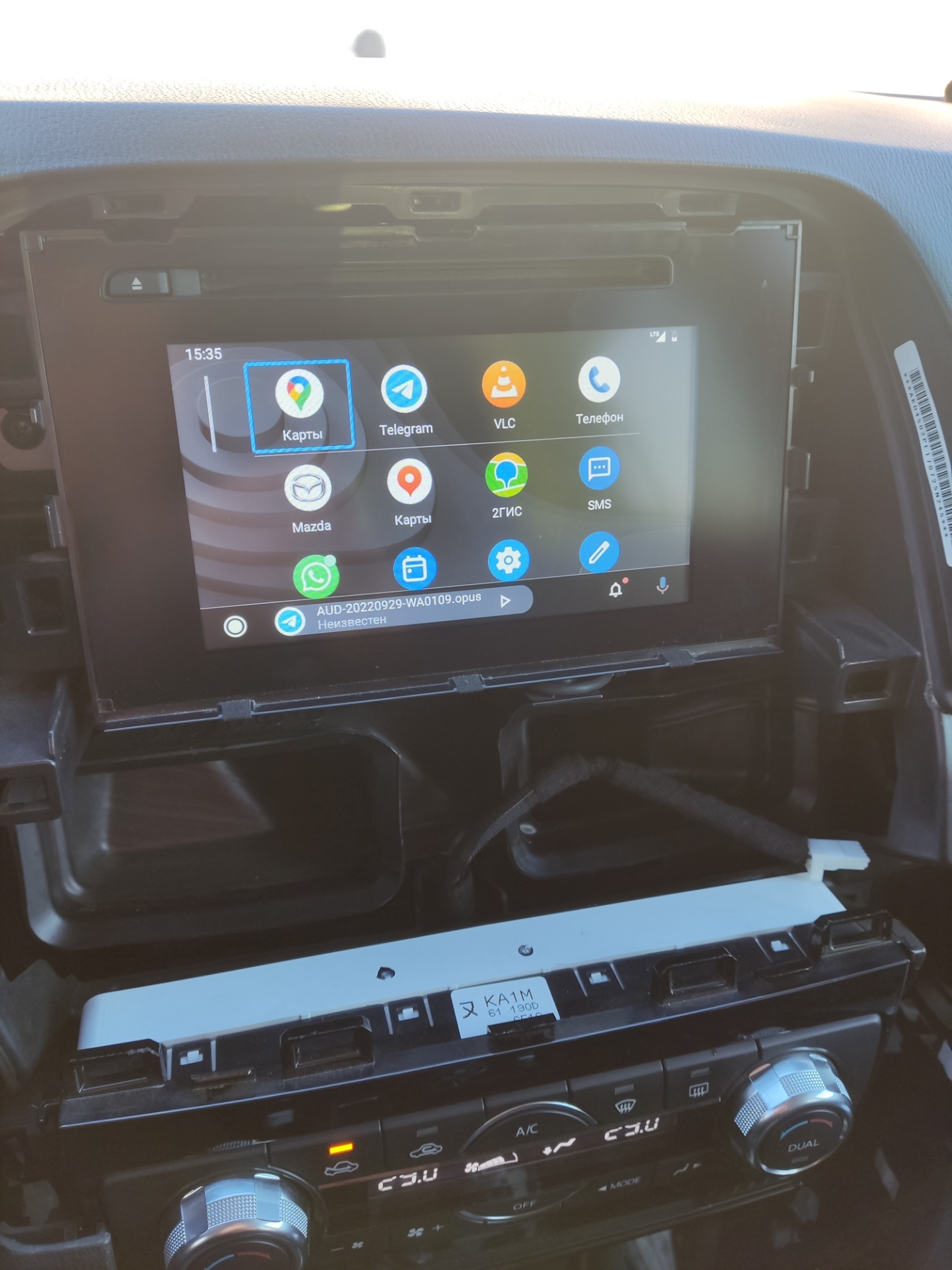 Android Auto в машину. — Mazda CX-5 (1G), 2,5 л., 2016 года ...