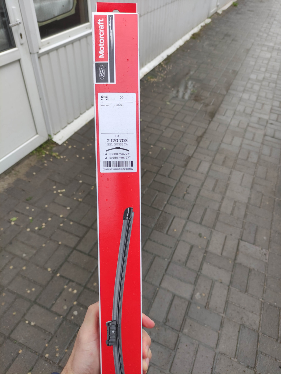 Дворники Motorcraft — Ford Fusion (America) (2G), 2 л, 2013 года ...