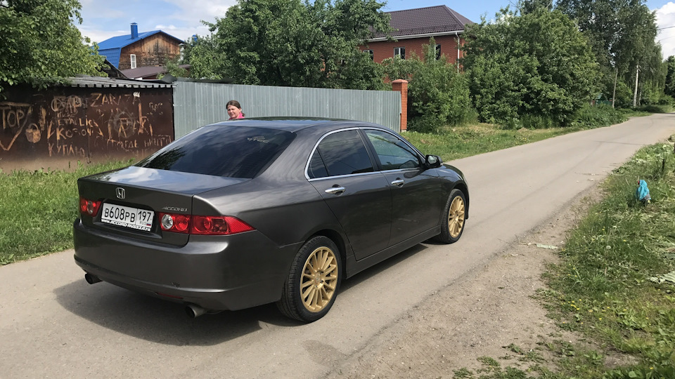 Honda Accord (7G) 2.4 бензиновый 2007 | 2.4 at exe на DRIVE2