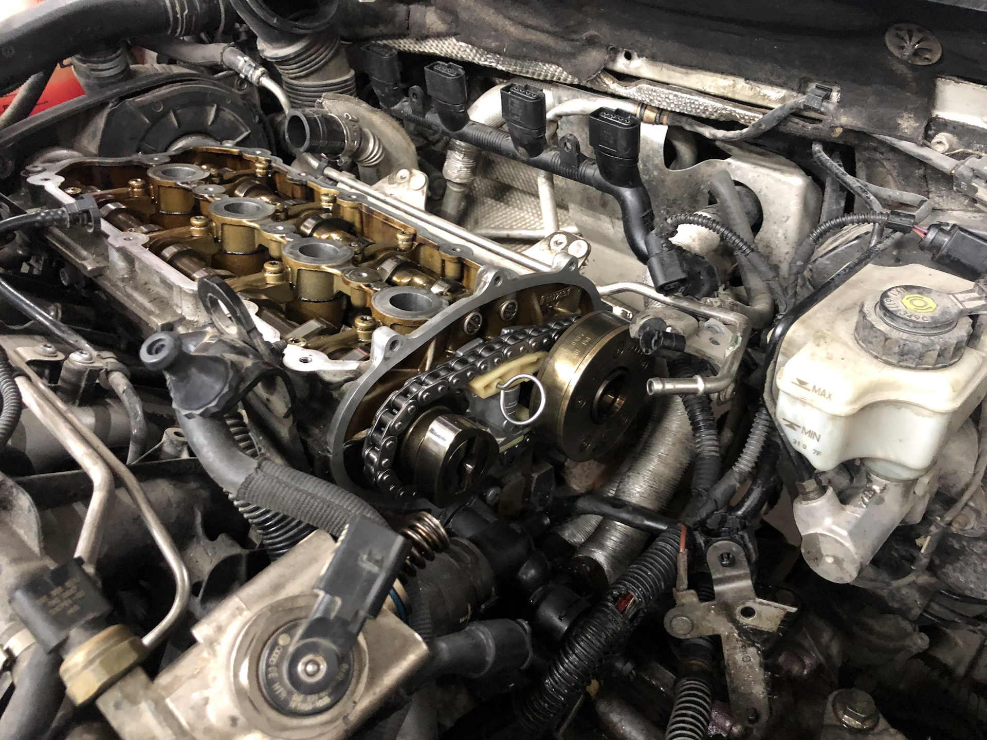 ТО, роликовый толкатель, цепь, ТНВД — Volkswagen Golf GTI Mk5, 2 л ...