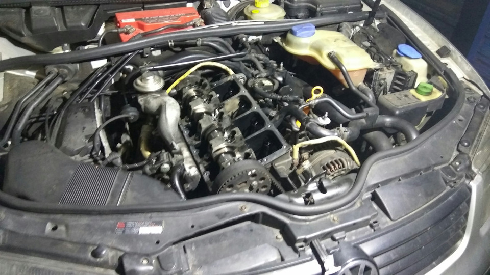 Список проделанных работ — Volkswagen Passat B5 1 9 л 2000 года