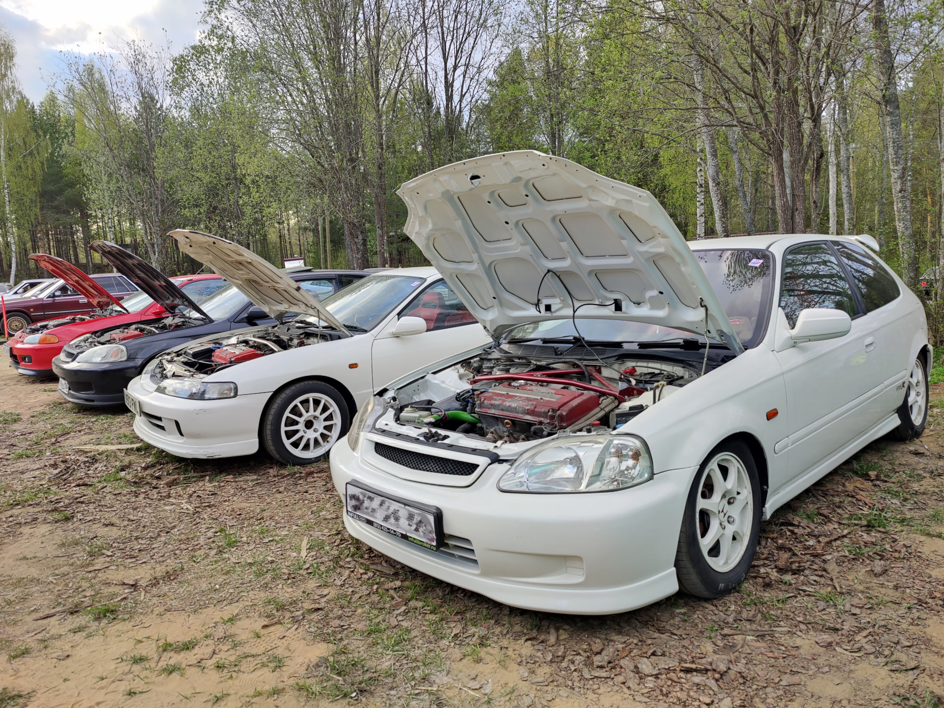 Открытие сезона от Swamp Rust — Honda Civic Type R (1G), 1,6 л, 2000 ...