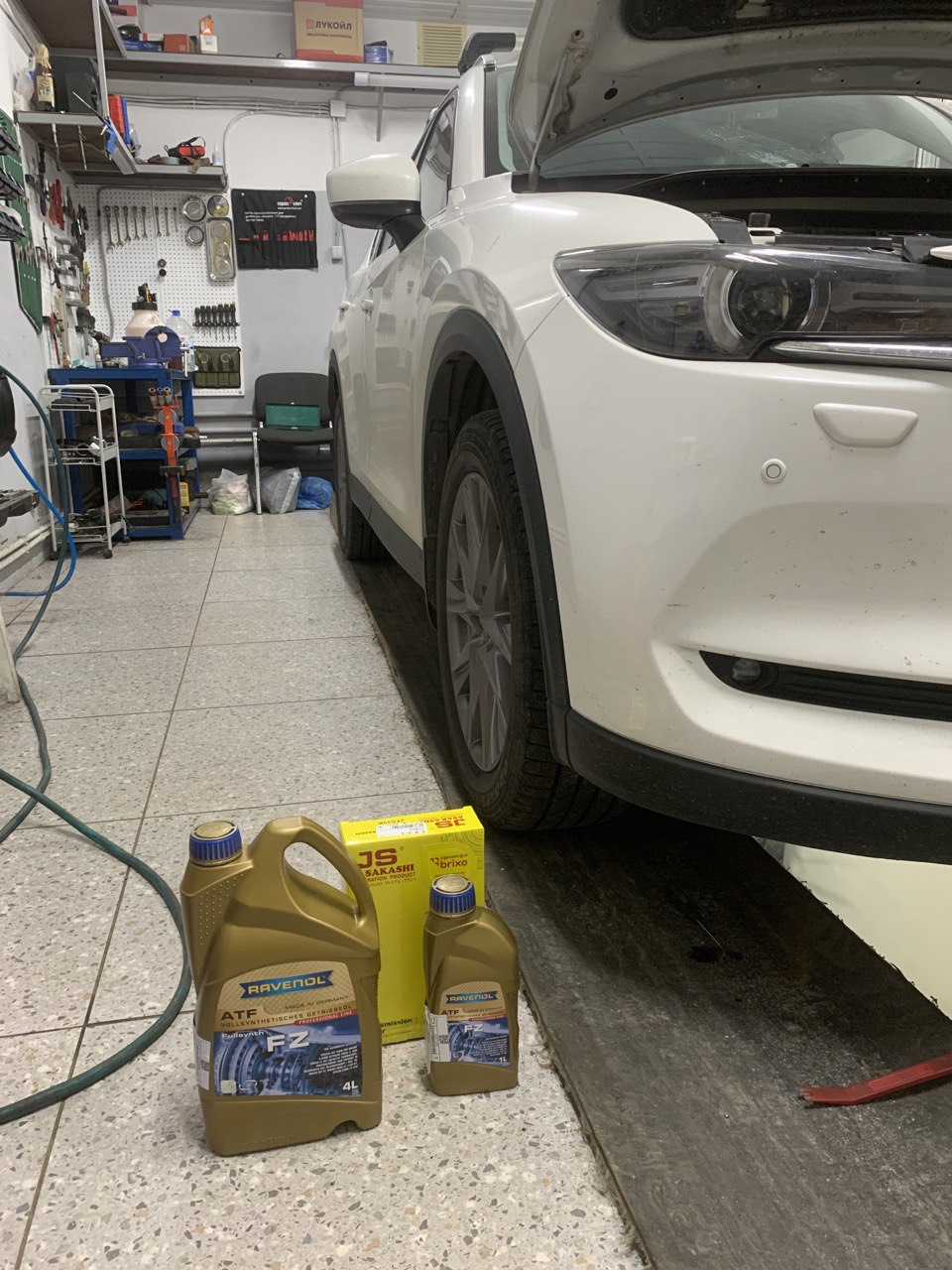 ТО 50000 Замена масла в АКПП и в редукторах — Mazda CX-5 (2G), 2,5 л ...