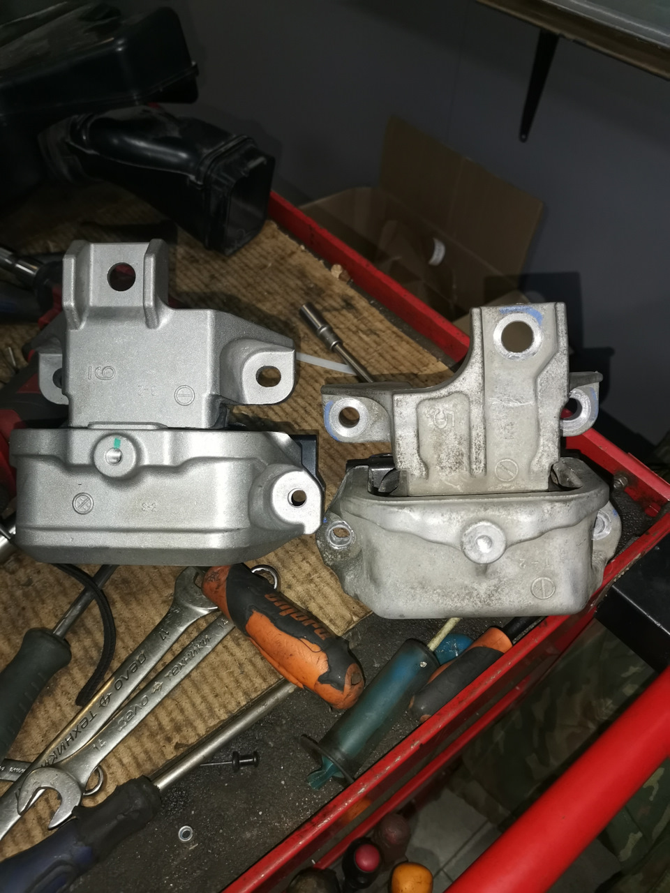 Левая опора двигателя Asva 0412-GF2LH — Mitsubishi Outlander (3G), 2,4 ...