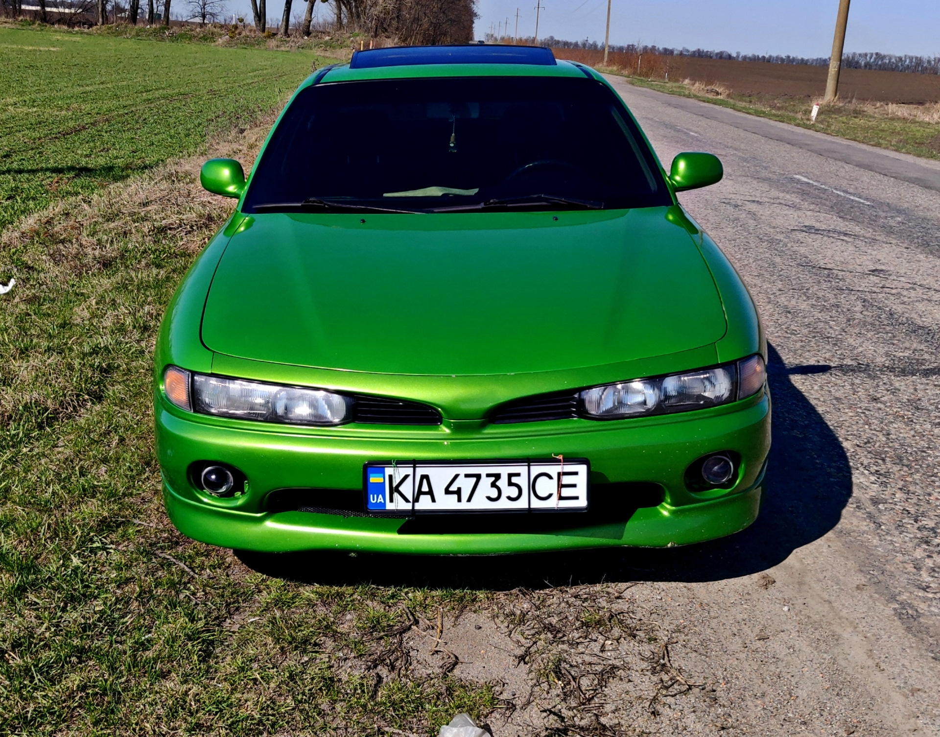 Первый выезд — Mitsubishi Galant (7G), 2 л, 1993 года | мойка | DRIVE2