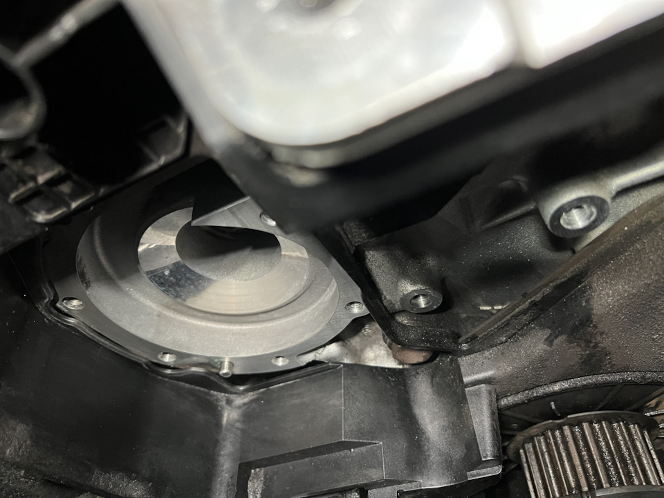 Замена комплекта ГРМ — Volvo S90 (2G), 2 л, 2018 года | плановое ТО ...