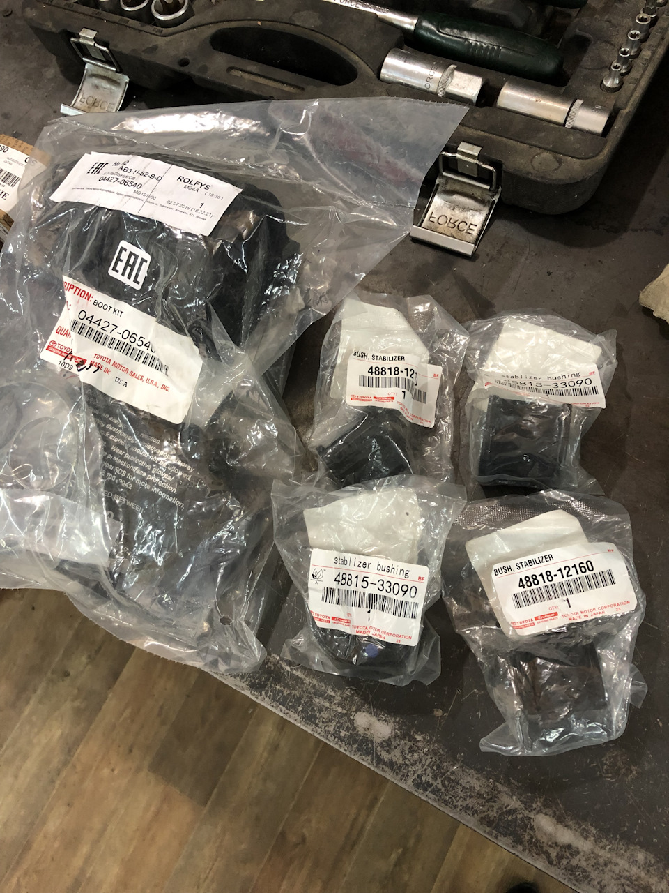 4881533090 Втулка стабилизатора TOYOTA LEXUS | Запчасти на DRIVE2