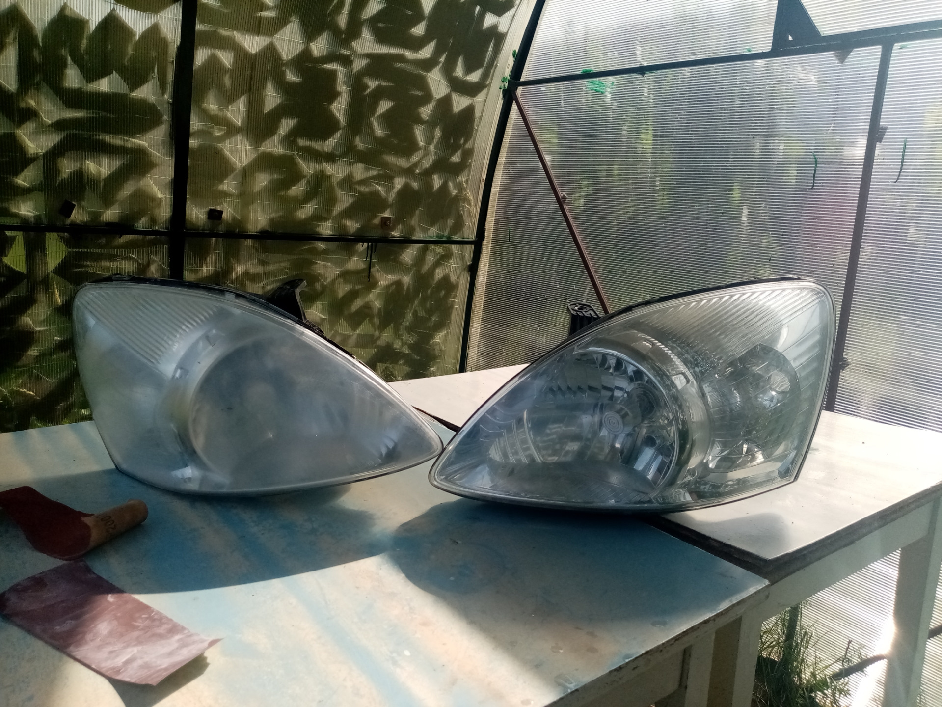 Востоновление фар — Hyundai Matrix, 1,6 л, 2008 года | стайлинг | DRIVE2