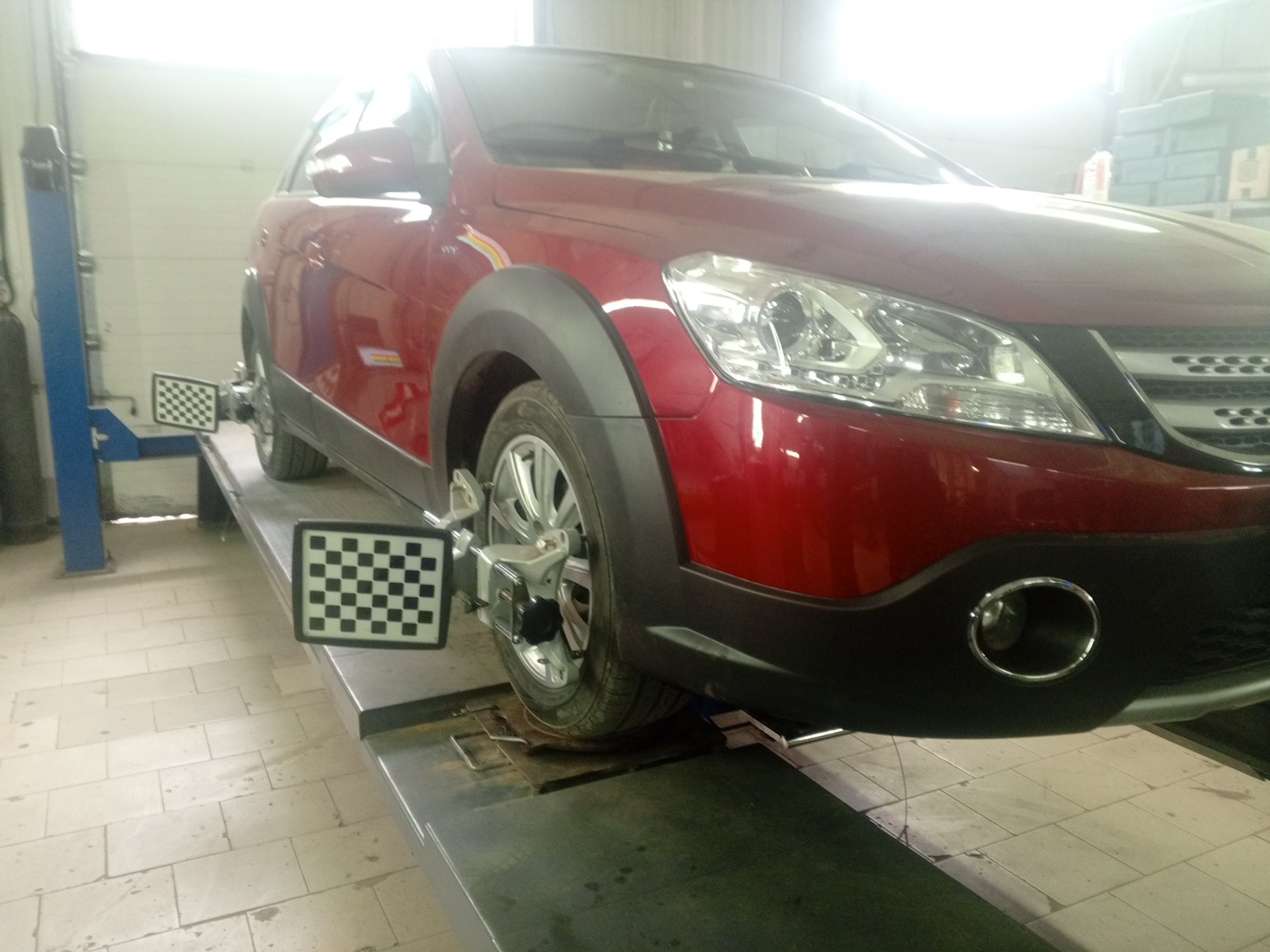 Прокачка смазки в заднюю балку. Сход развал. — Dongfeng H30 Cross, 1,6 л, 2014 года | плановое ...