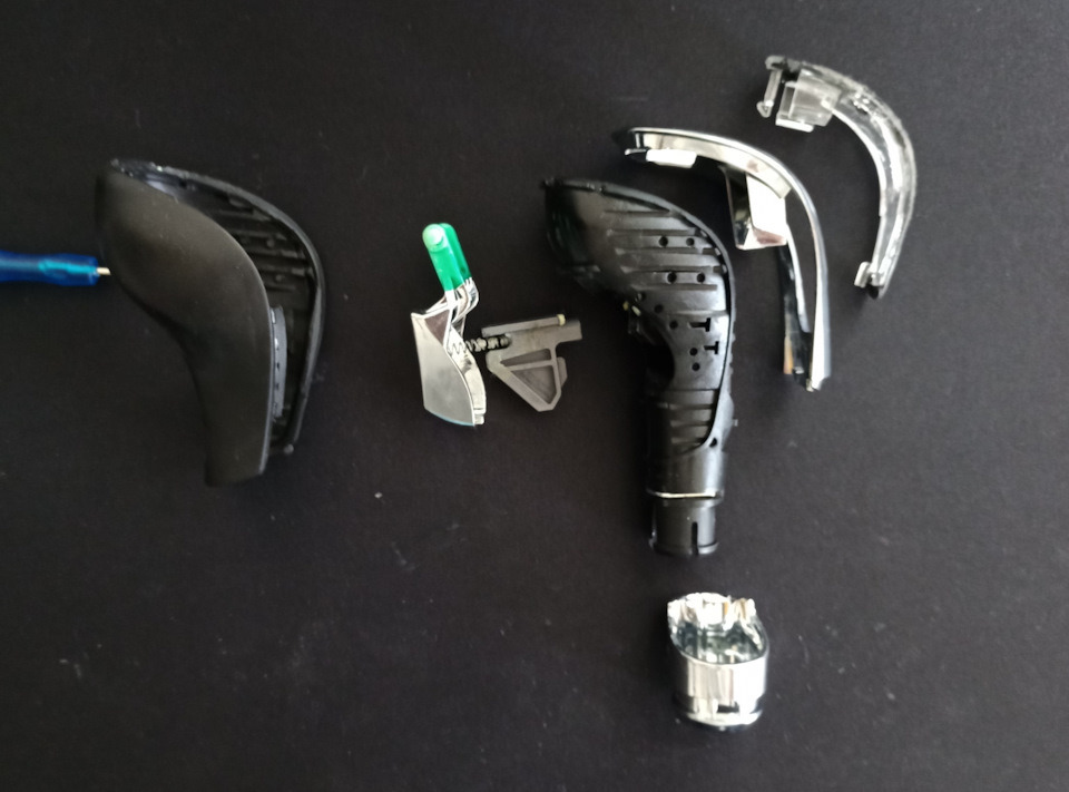 Полная разборка штатной ручки селектора АКПП — Opel Astra J GTC, 1,4 л ...