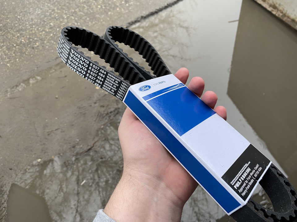 Замена ГРМ, роликов, натяжителя, помпы и сальников — Volvo S80 (2G), 2 ...