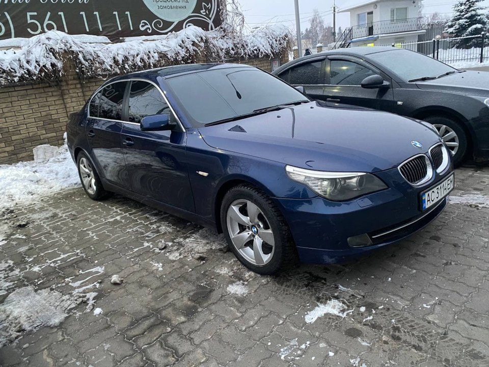 Зимняя резина — BMW 5 series (E60), 3 л, 2008 года | шины | DRIVE2