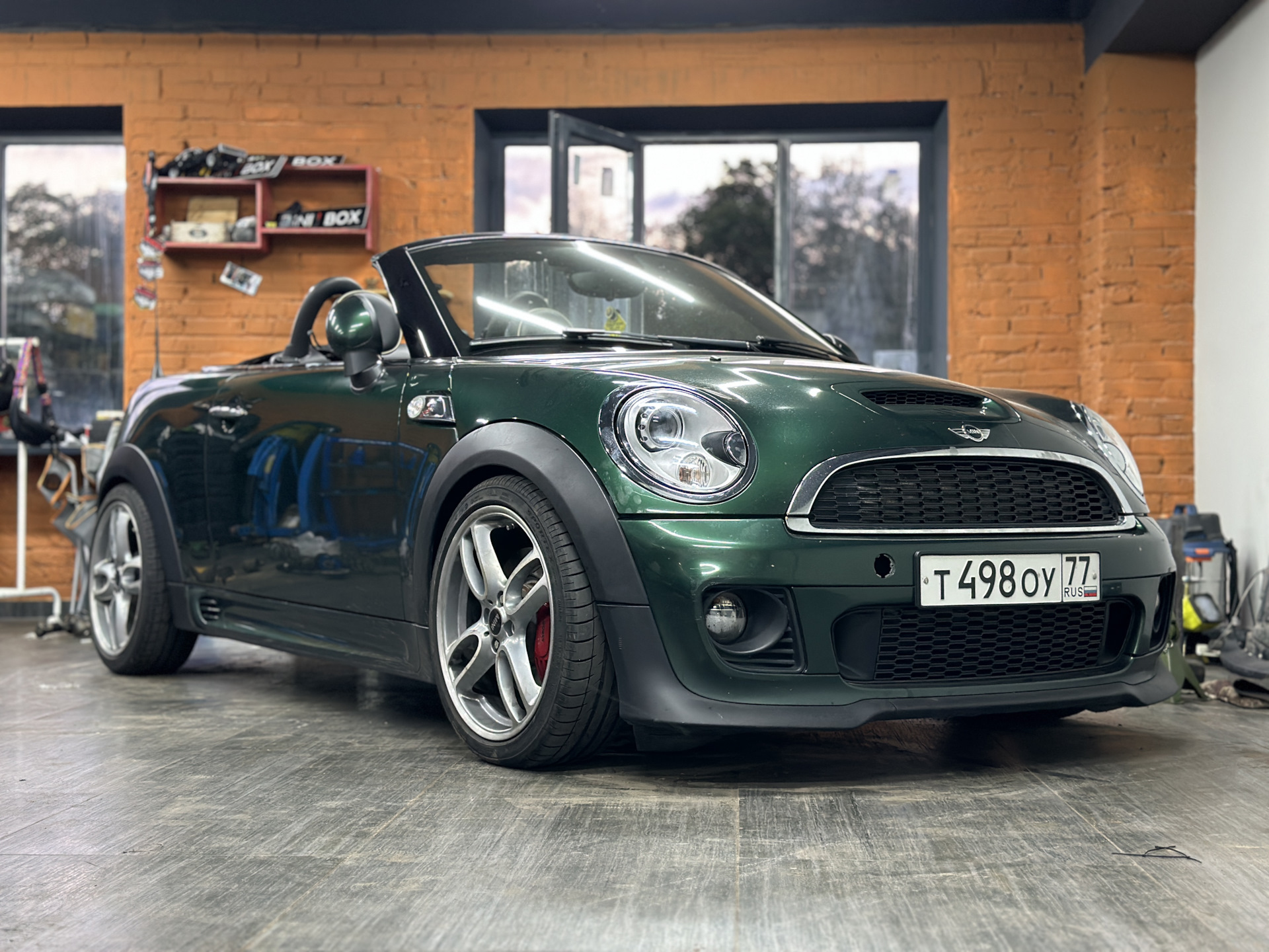 H&R LOWERING SPRINGS MINI R59 — MINI Roadster S, 1,6 л, 2012 года ...