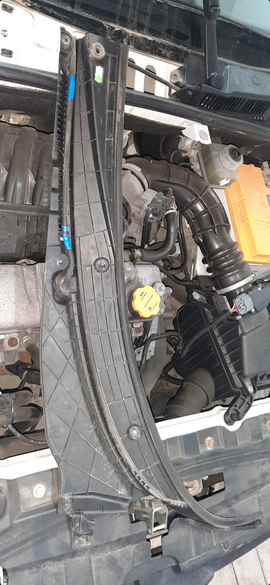 Форсунки омывателя — Lada Гранта (2G) FL, 1,6 л, 2019 года | поломка ...