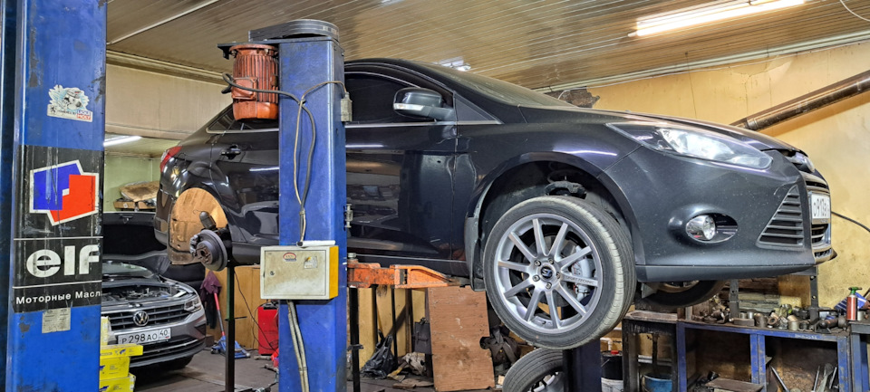 Вкатил подвесочку — Ford Focus Sedan III, 2 л, 2012 года | расходники ...