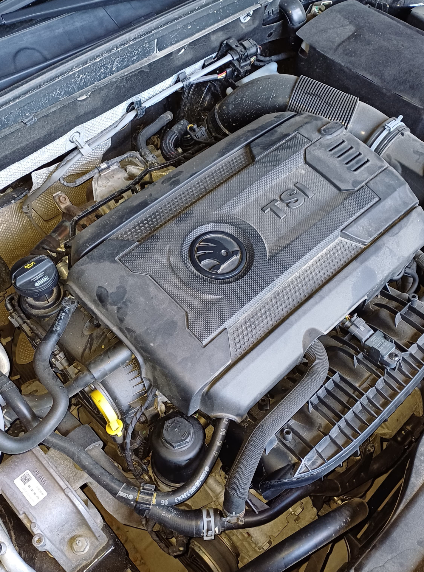 №14 ТО-1 — Skoda Octavia A7 Mk3, 1,8 л, 2017 года | плановое ТО | DRIVE2