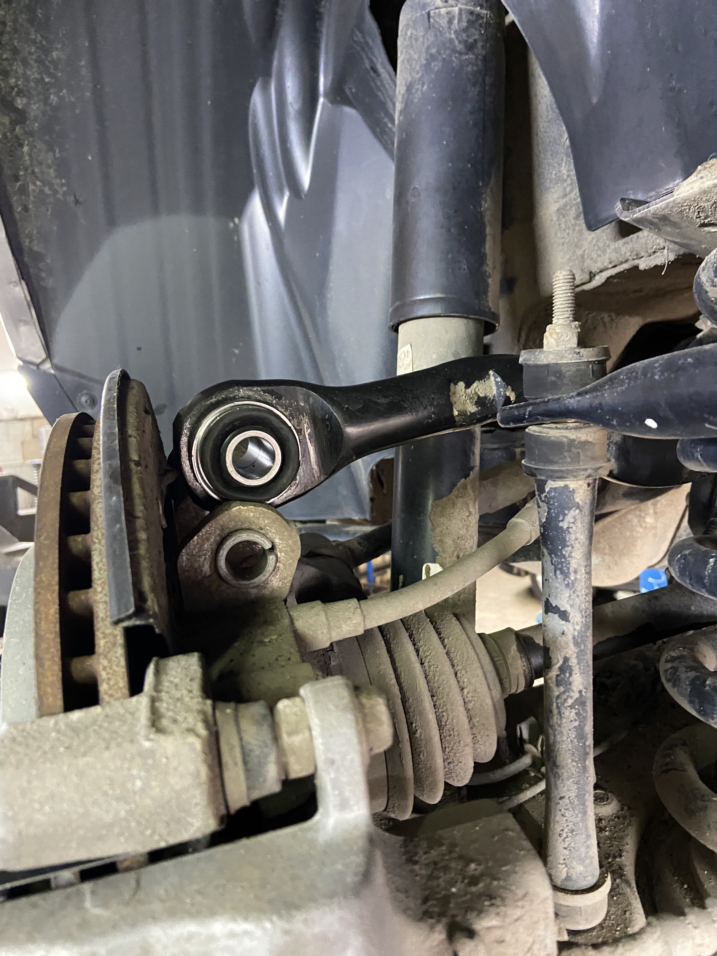 S-образные (развальные) рычаги — Cadillac SRX (2G), 3 л, 2012 года ...