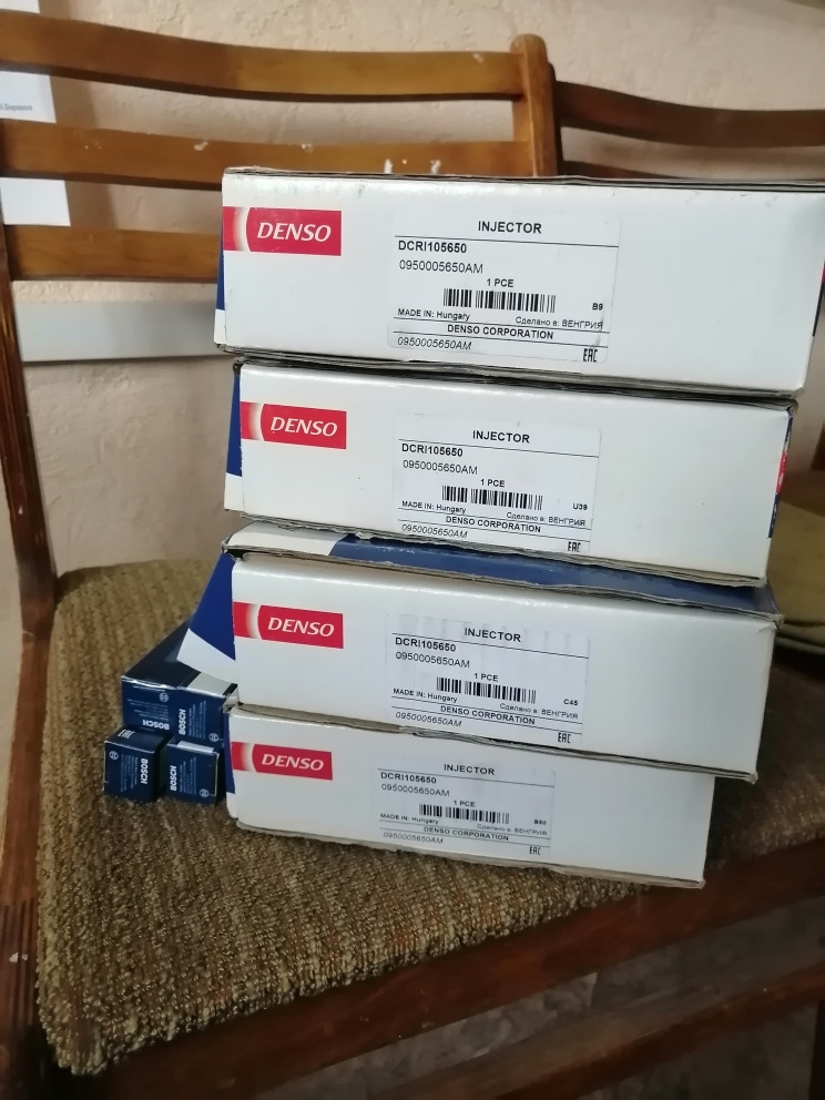 замена форсунок — Nissan Navara (2G), 2,5 л, 2008 года | визит на ...