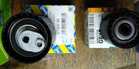 GT35536 Ролик натяжной ремня ГРМ NTN-SNR | Запчасти на DRIVE2