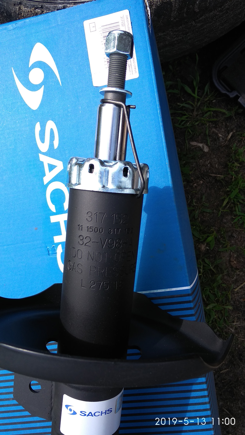 317152 Амортизатор (справа) для CHEVROLET, DAEWOO SACHS | Запчасти на ...