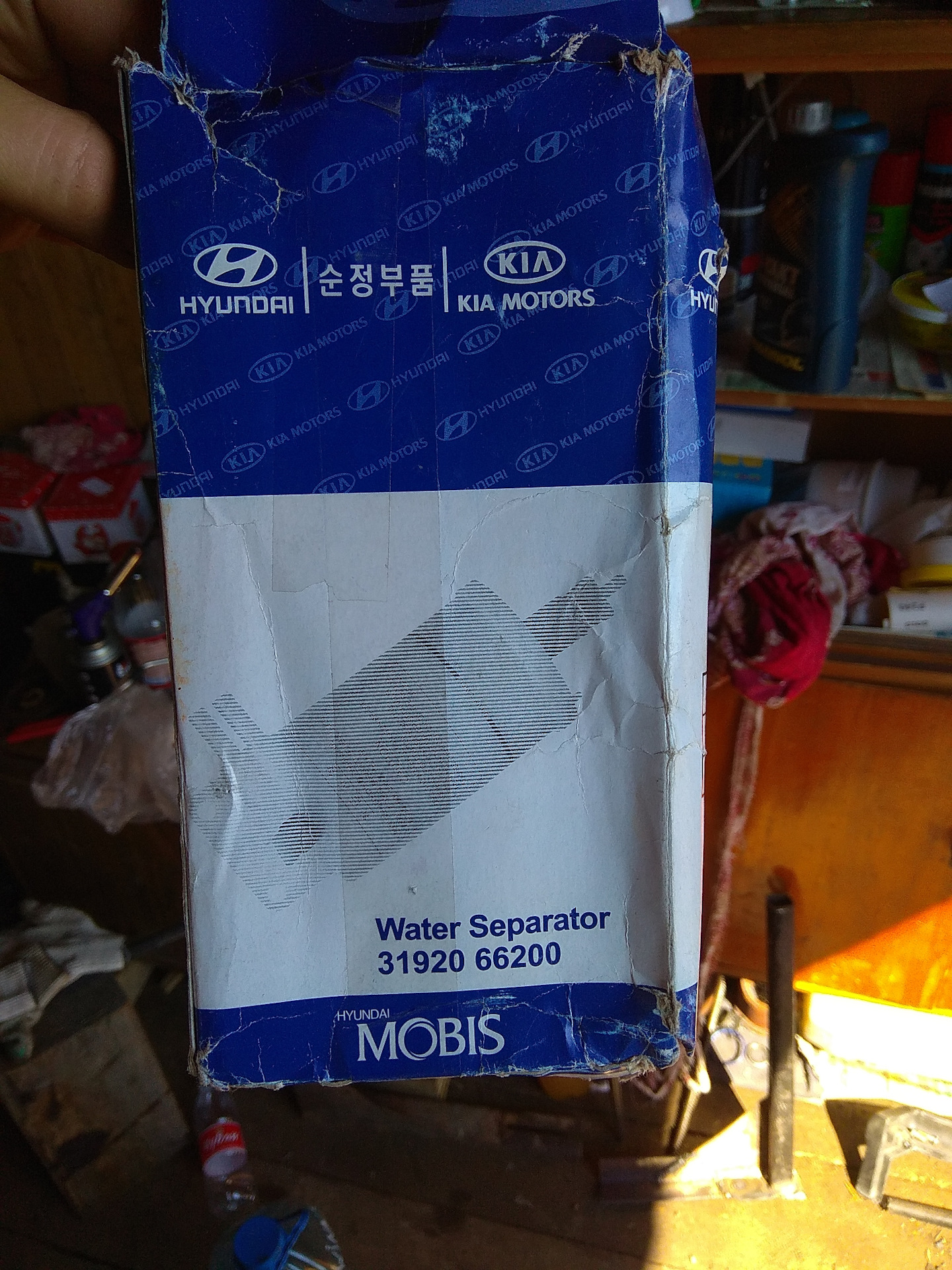 Установка отстойника топлива. — Toyota Land Cruiser 80, 4,2 л, 1993 ...