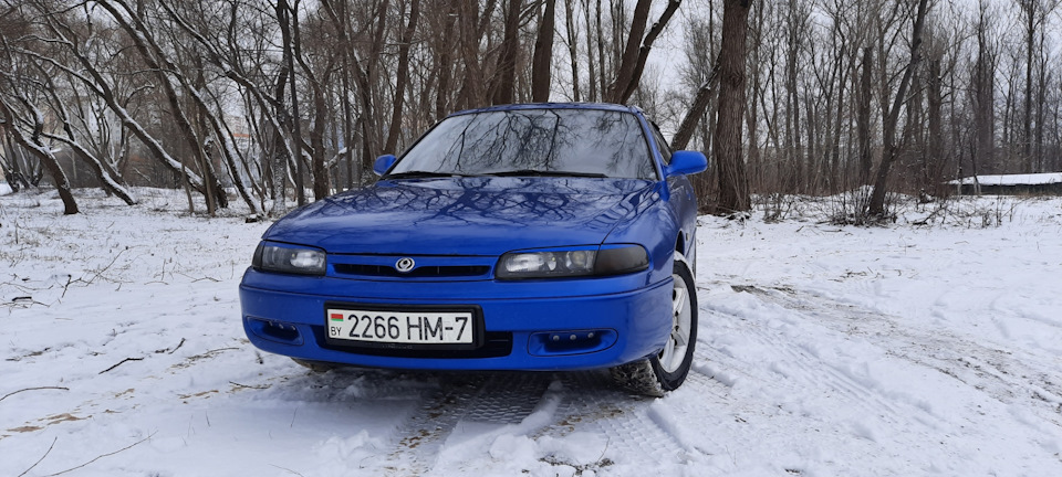 Пришла зима — Mazda 626 IV (GE), 2 л, 1992 года | фотография | DRIVE2