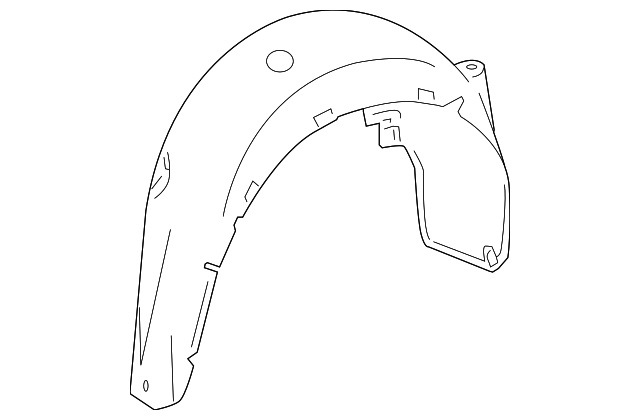 A2216902030 Накладка арки колесной Mercedes | Запчасти на DRIVE2