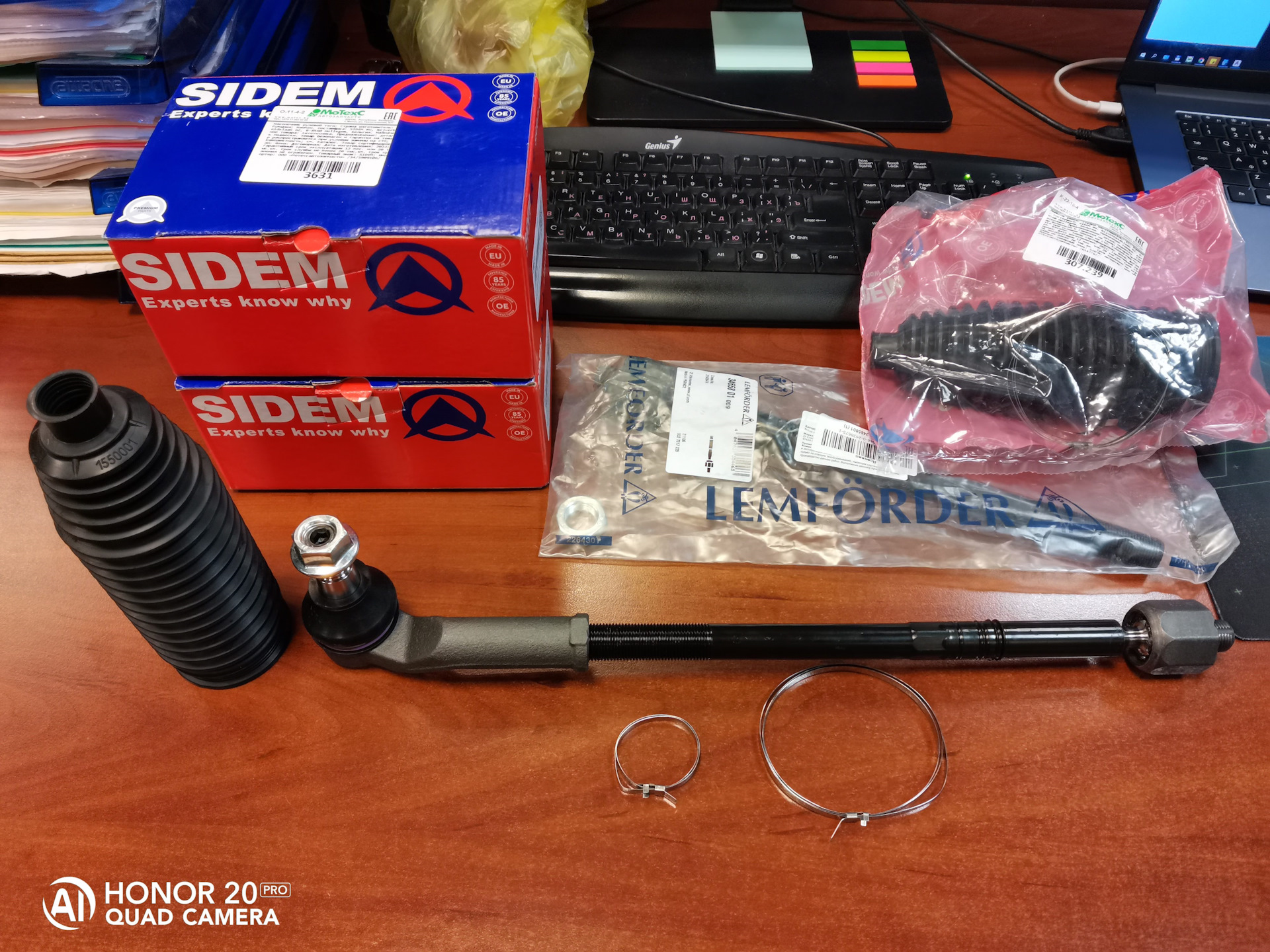 Замена рулевых тяг и наконечников — Volvo XC70 III, 3,2 л, 2009 года ...