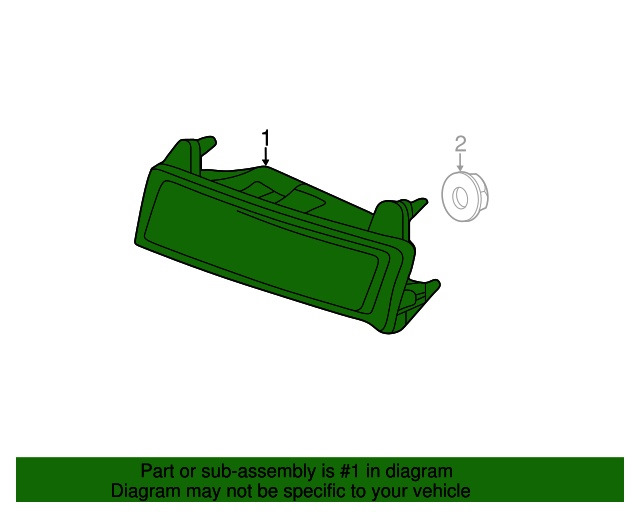 A1649060251 Фара дневного ходового света в бампере Mercedes | Запчасти ...