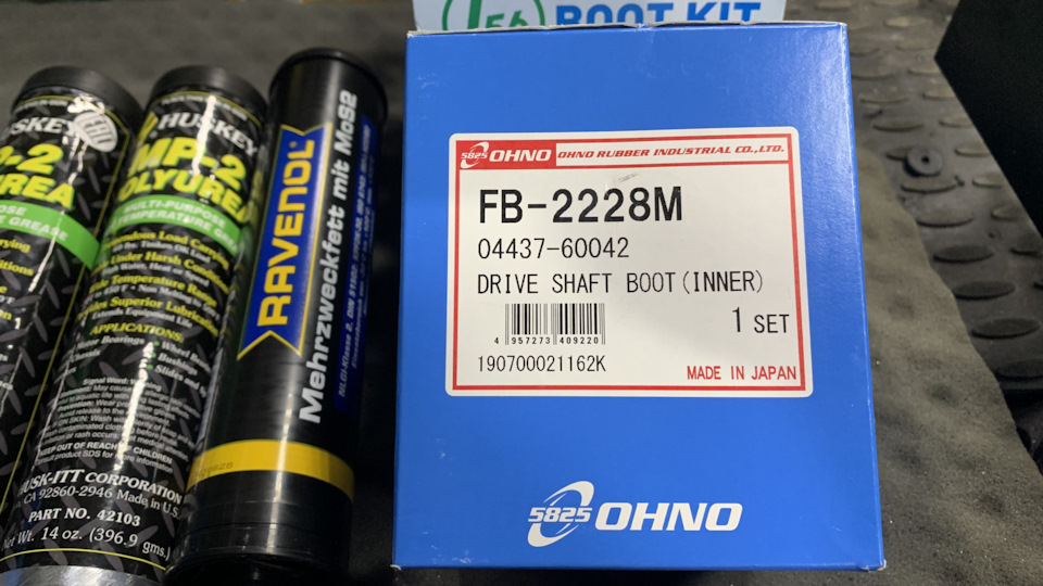 ☑ Замена пыльников привода и смазки для триподов Прадо120 ☑ — Toyota ...